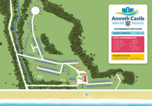 Pembrokeshire Holiday Park | Explore Amroth | Amroth Castle
